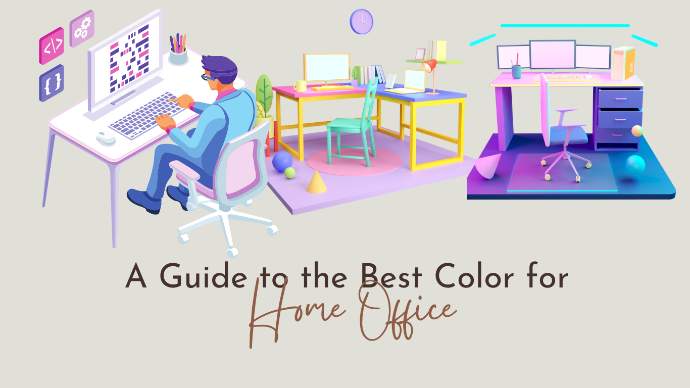 A Guide to the Best Color for Home Office - At Home Work Guru